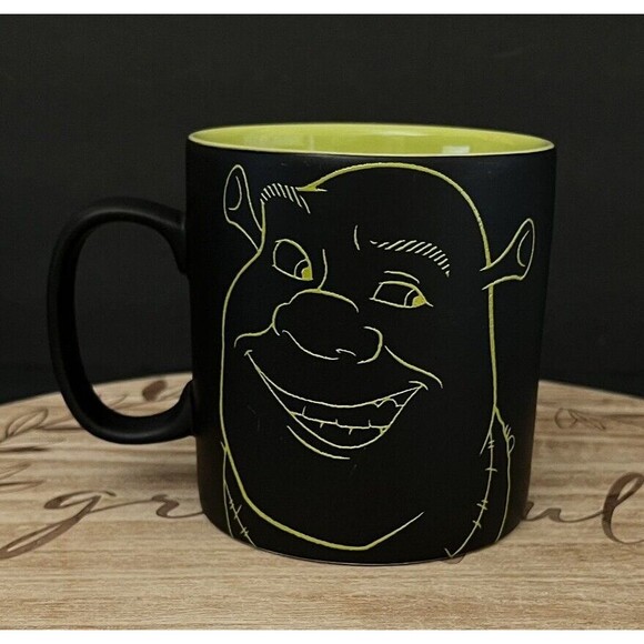Dreamworks | Dining | Universal Studios 4d Shrek Big Face Ceramic ...